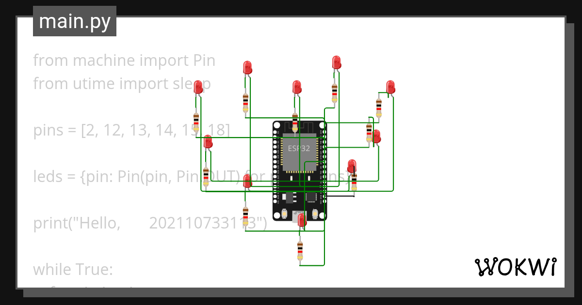 MicroPython Blink ESP32 Copy - Wokwi ESP32, STM32, Arduino Simulator MicroPython Blink ESP32 Copy - Wokwi ESP32, STM32, Arduino Simulator