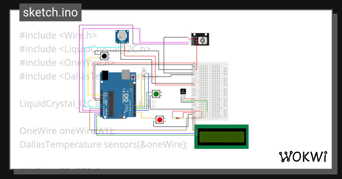 Lab2-1 - Wokwi ESP32, STM32, Arduino Simulator