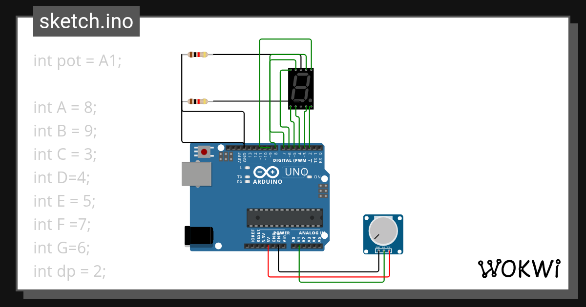 task #2 - Wokwi ESP32, STM32, Arduino Simulator
