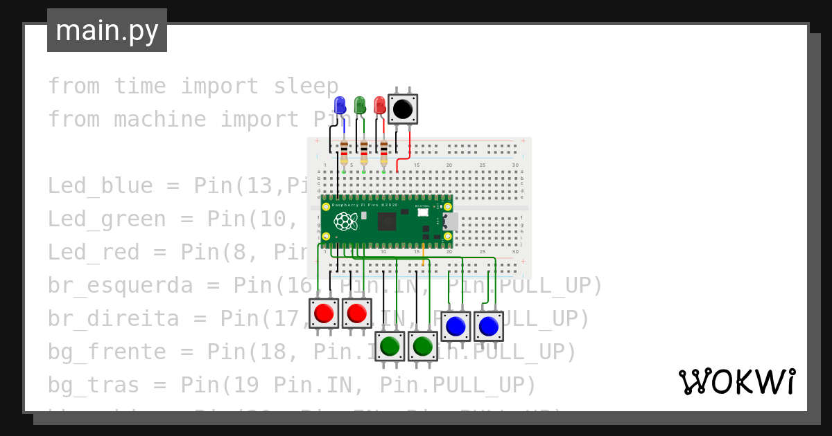 Ponte Wokwi Esp32 Stm32 Arduino Simulator 