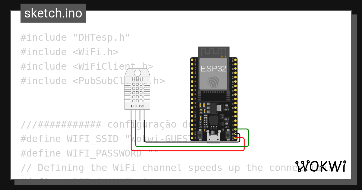 Sensor De Temperatura Wokwi Esp32 Stm32 Arduino Simulator