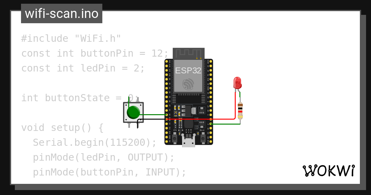 Wifi Scano Copy Wokwi Esp32 Stm32 Arduino Simulator