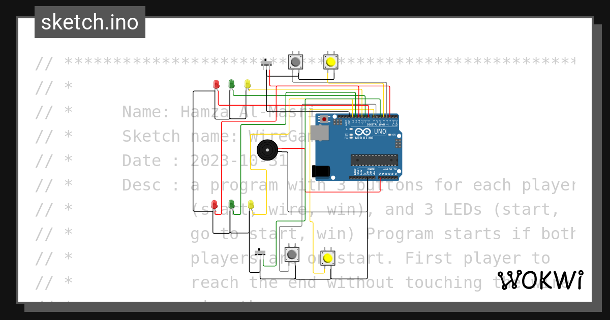 The Game Testing 2 Wokwi Esp32 Stm32 Arduino Simulator 8328