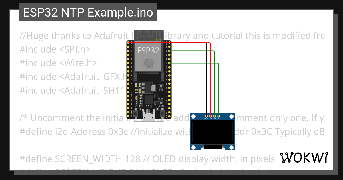 ESP32 NTP Example.ino Copy - Wokwi ESP32, STM32, Arduino Simulator