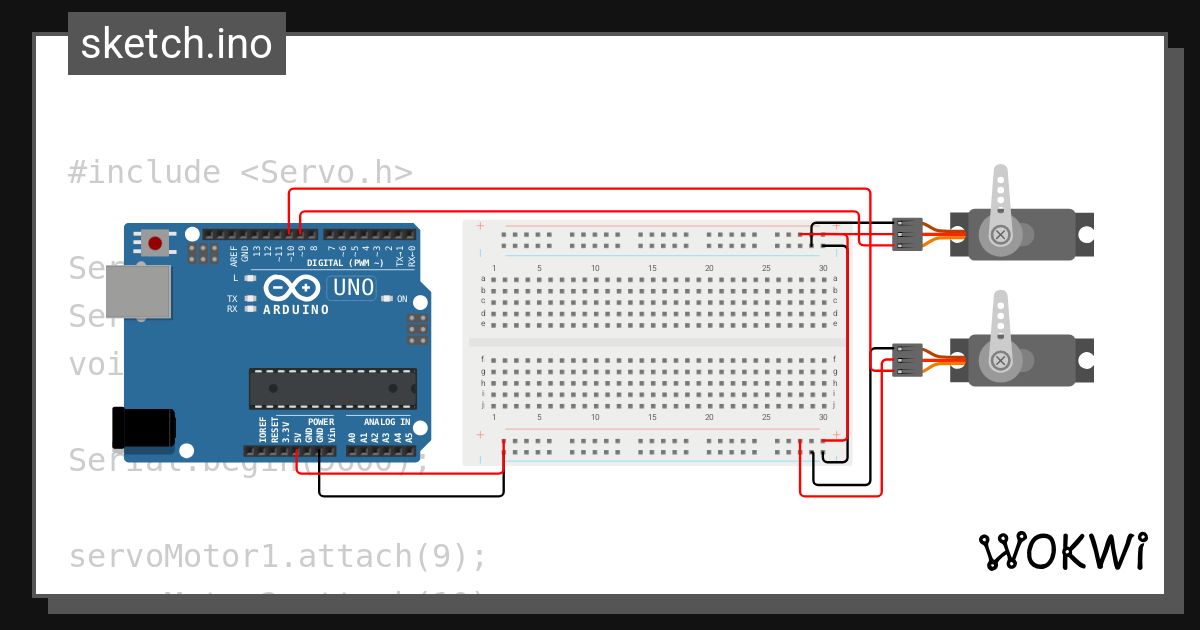 Servo Secuenciasmio Wokwi Esp32 Stm32 Arduino Simulator 2605
