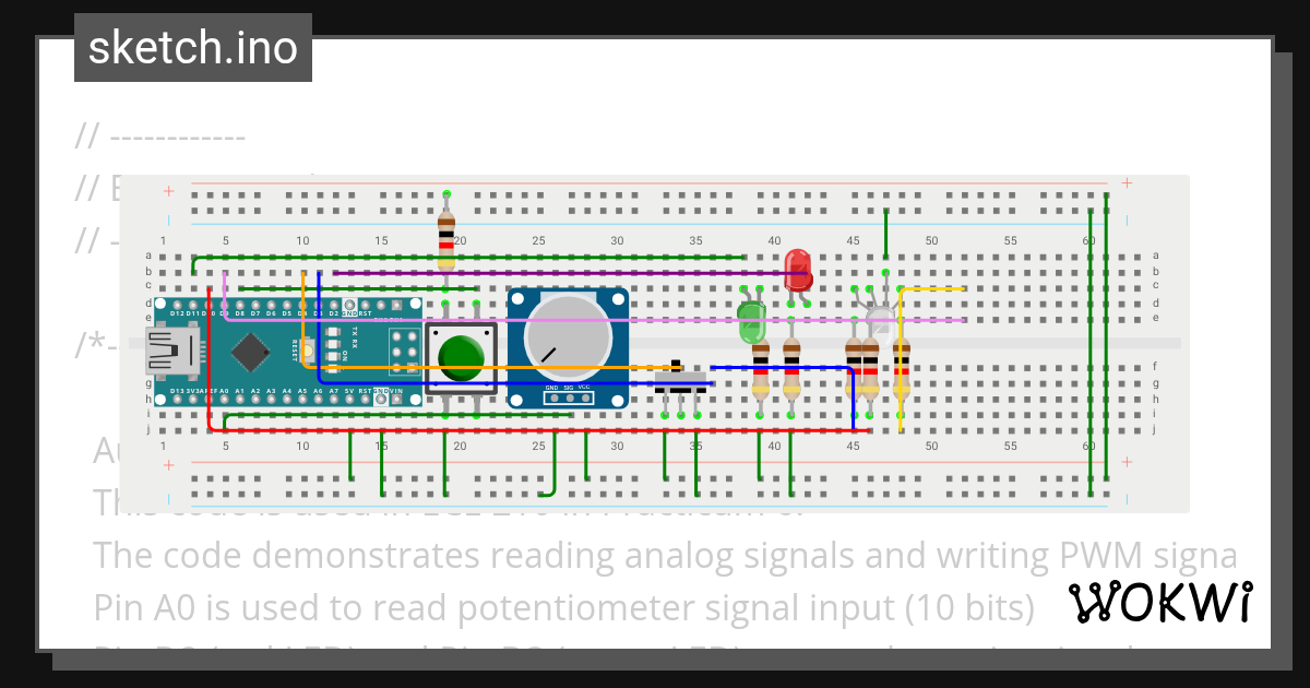 lab 6 - Wokwi ESP32, STM32, Arduino Simulator