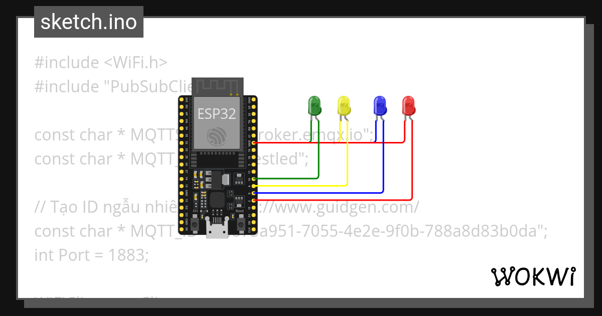 Week3-B1/c - Wokwi ESP32, STM32, Arduino Simulator