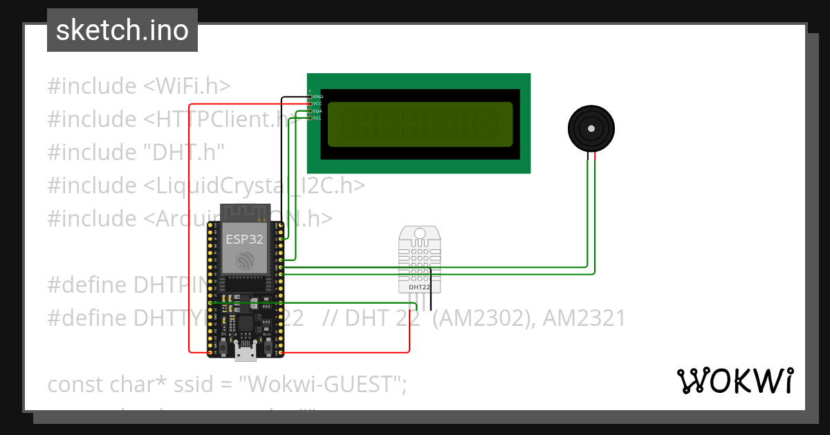project 5 - Wokwi ESP32, STM32, Arduino Simulator