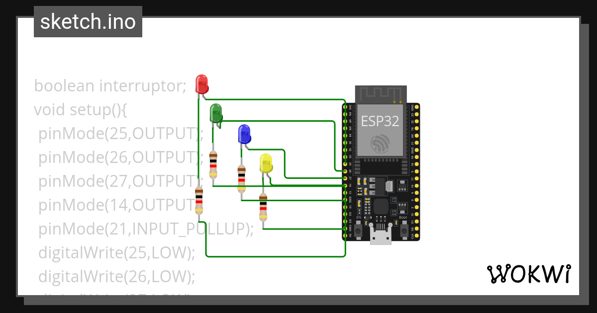 Ejercicio 4 Hamza - Wokwi ESP32, STM32, Arduino Simulator