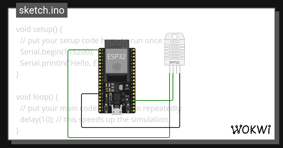 dam - Wokwi ESP32, STM32, Arduino Simulator