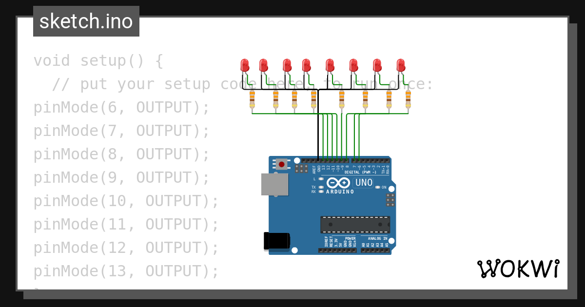 Turn Led Wokwi Esp32 Stm32 Arduino Simulator 7933