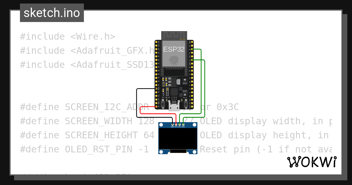 Esp32oled Animation Wokwi Esp32 Stm32 Arduino Simulator