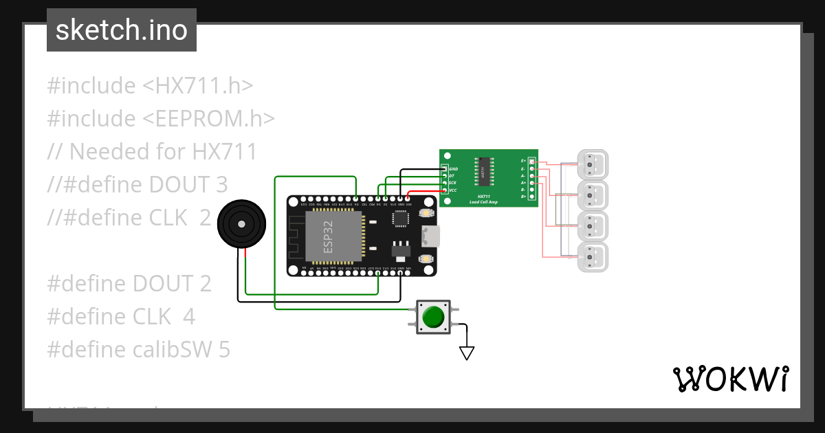 Load Cell3 Wokwi Esp32 Stm32 Arduino Simulator 6214
