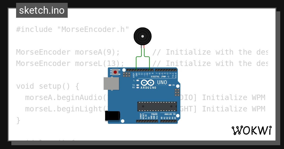 morse - Wokwi ESP32, STM32, Arduino Simulator morse - Wokwi ESP32, STM32, Arduino Simulator