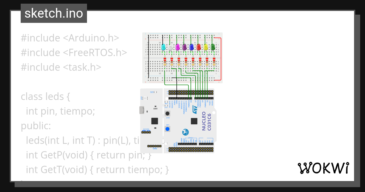 06 - Wokwi ESP32, STM32, Arduino Simulator