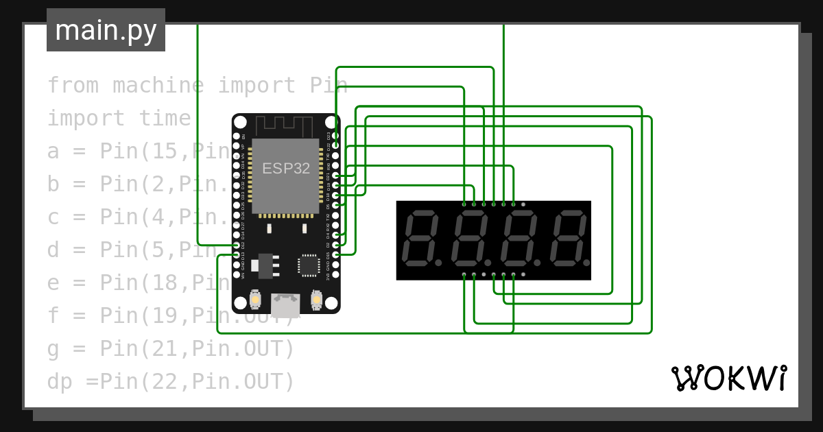 Micropython Blink Esp32 Copy Wokwi Esp32 Stm32 Arduino Simulator 2080