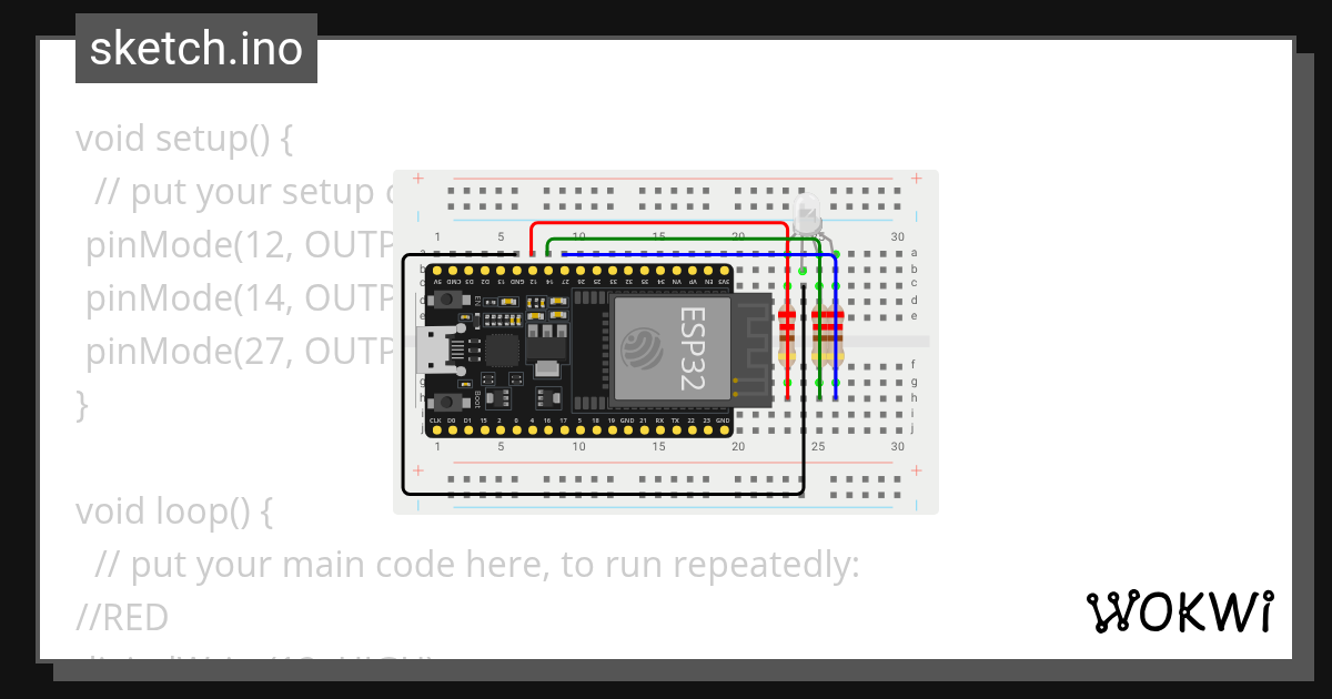 Lab01_022 - Wokwi ESP32, STM32, Arduino Simulator