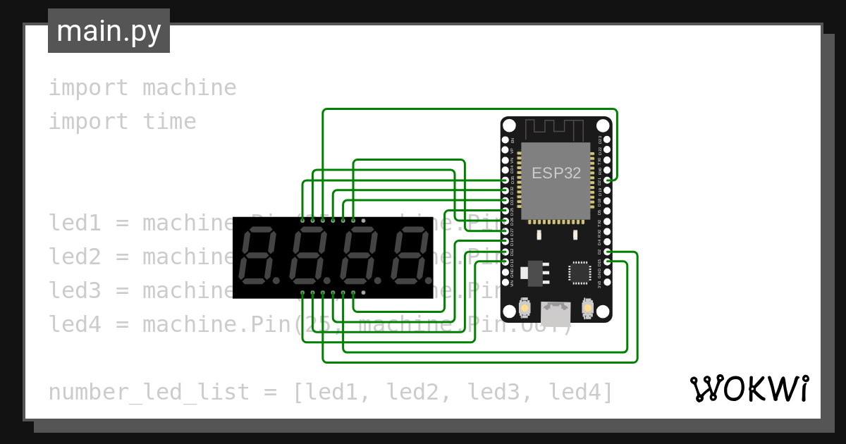 Micropython Blink Esp32 Shumaguang Wokwi Esp32 Stm32 Arduino Simulator 7535