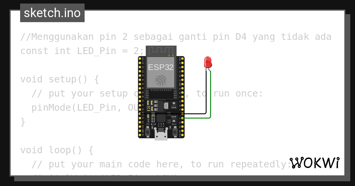 Elifaza Alvarez Patra09011382025162contoh 1 Wokwi Esp32 Stm32 Arduino Simulator 6690