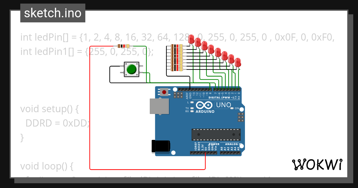 nightrider ukr - Wokwi ESP32, STM32, Arduino Simulator