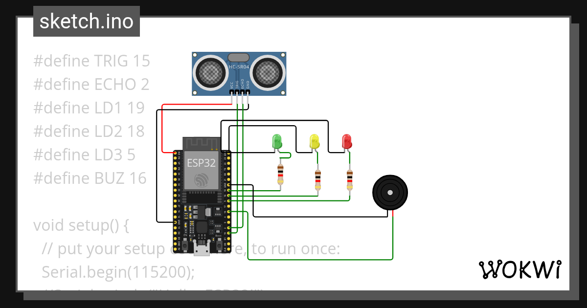 Wokwi - Online ESP32, STM32, Arduino Simulator