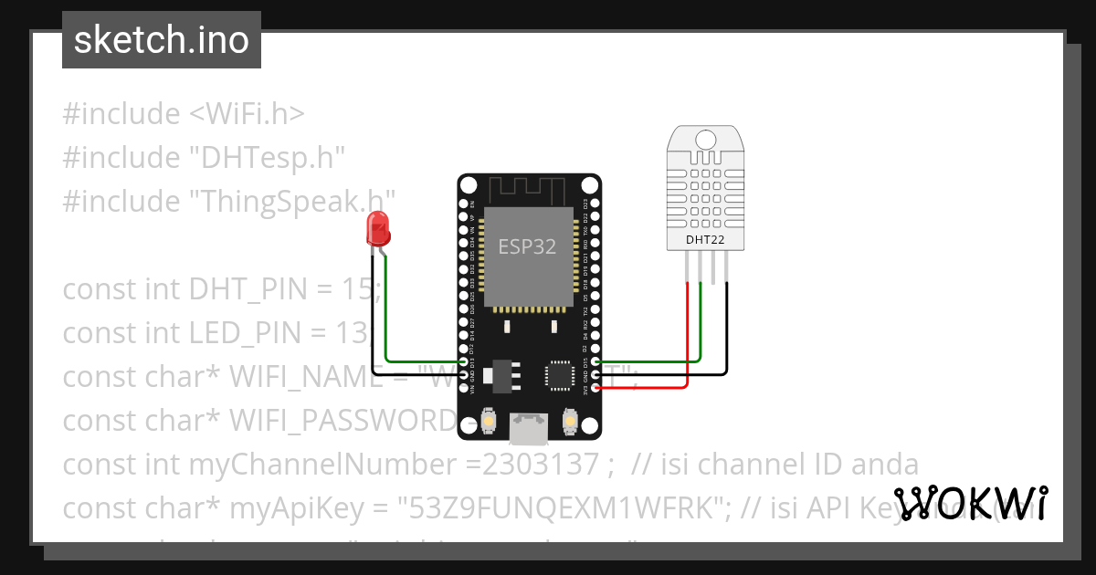 simulasi suhu thingspeak Copy - Wokwi ESP32, STM32, Arduino Simulator