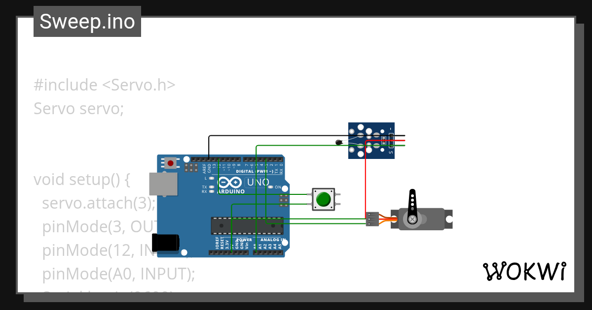 Sweep.ino Copy - Wokwi ESP32, STM32, Arduino Simulator