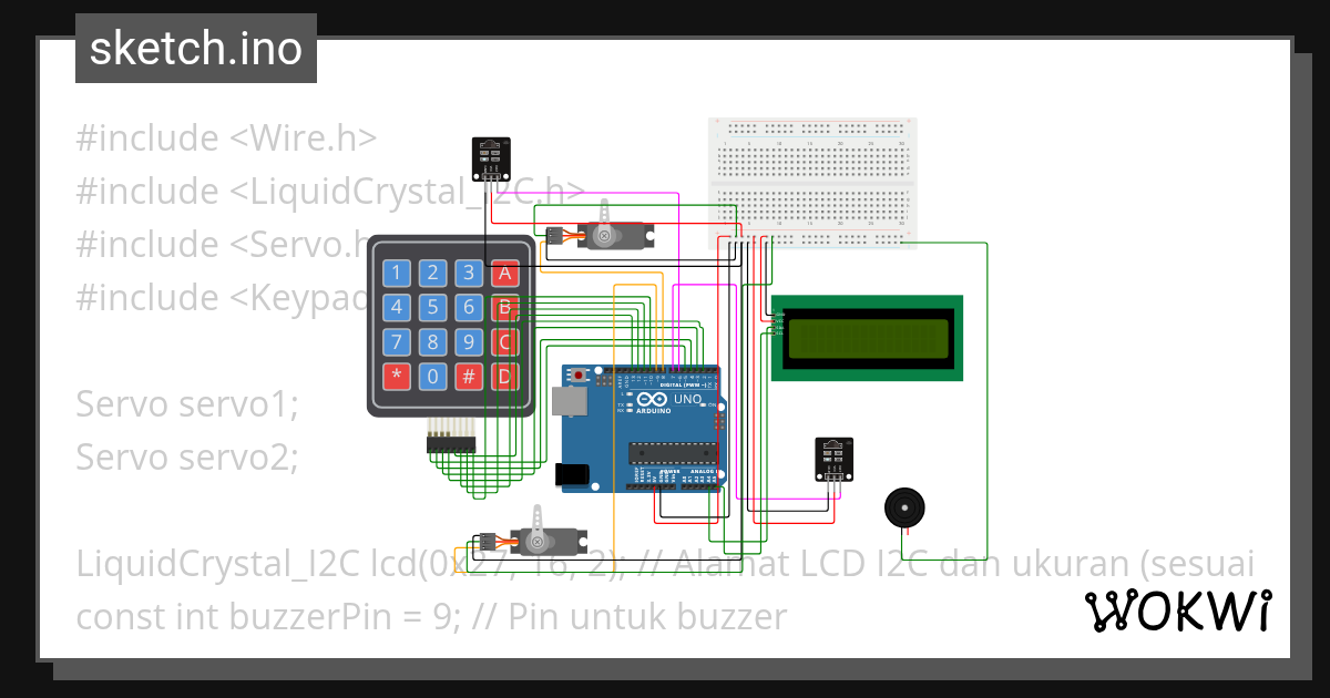 vending machine3d6 - Wokwi ESP32, STM32, Arduino Simulator