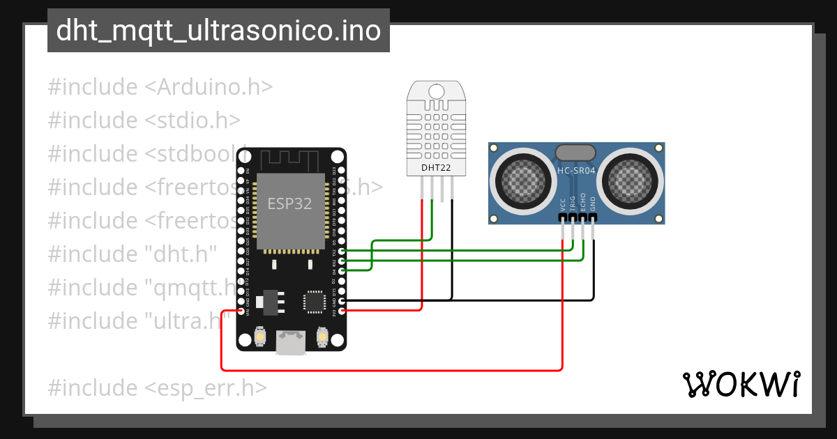 dht_mqtt_ultrasonico - Wokwi ESP32, STM32, Arduino Simulator