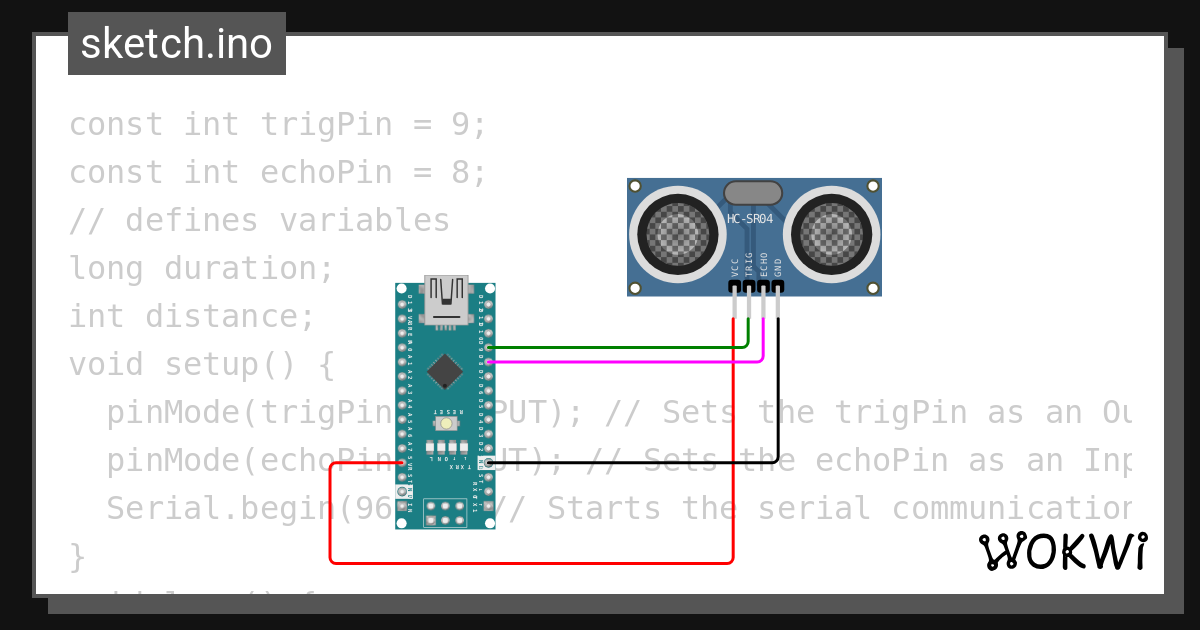 Ultra Sonic Example Copy 5 Wokwi Esp32 Stm32 Arduino Simulator 4215