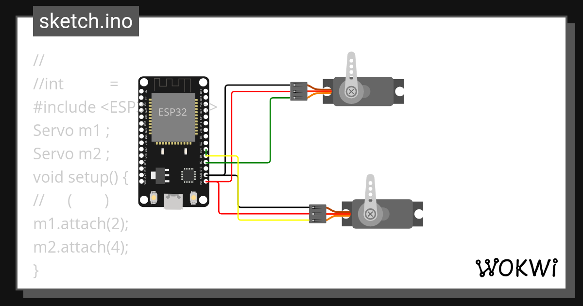 環境 空 Copy Wokwi Esp32 Stm32 Arduino Simulator 4897