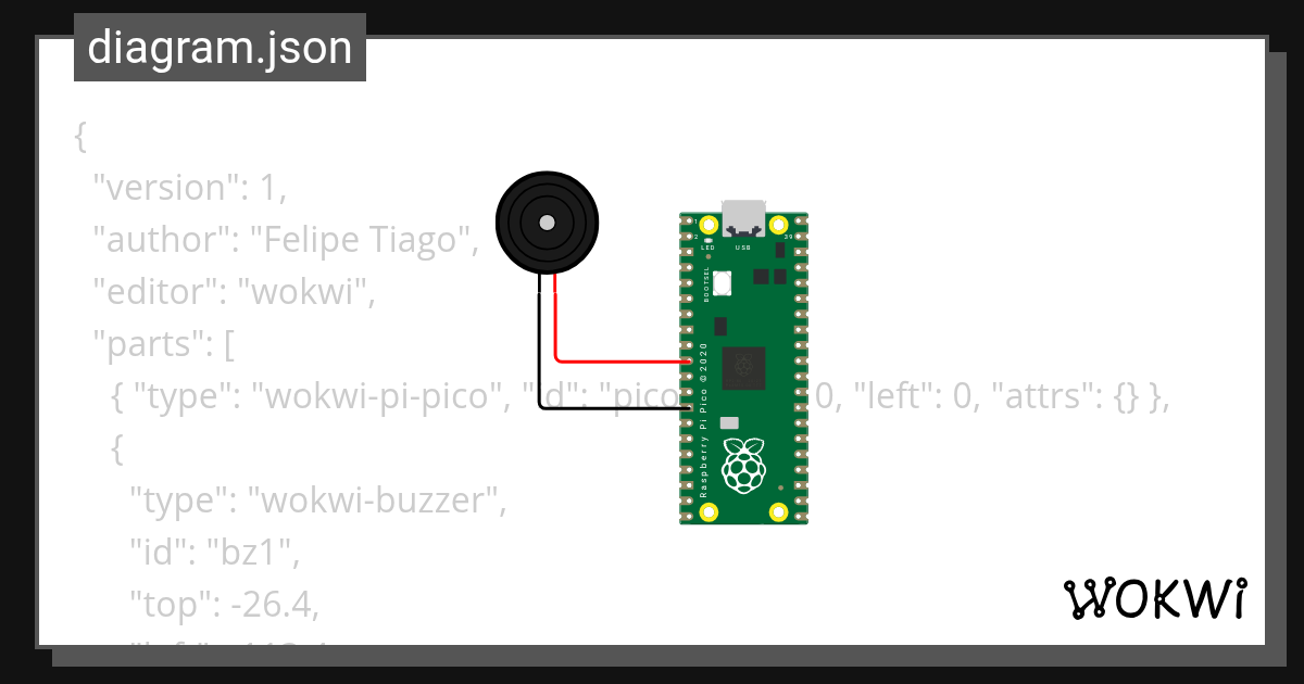 BUZZER - Wokwi ESP32, STM32, Arduino Simulator