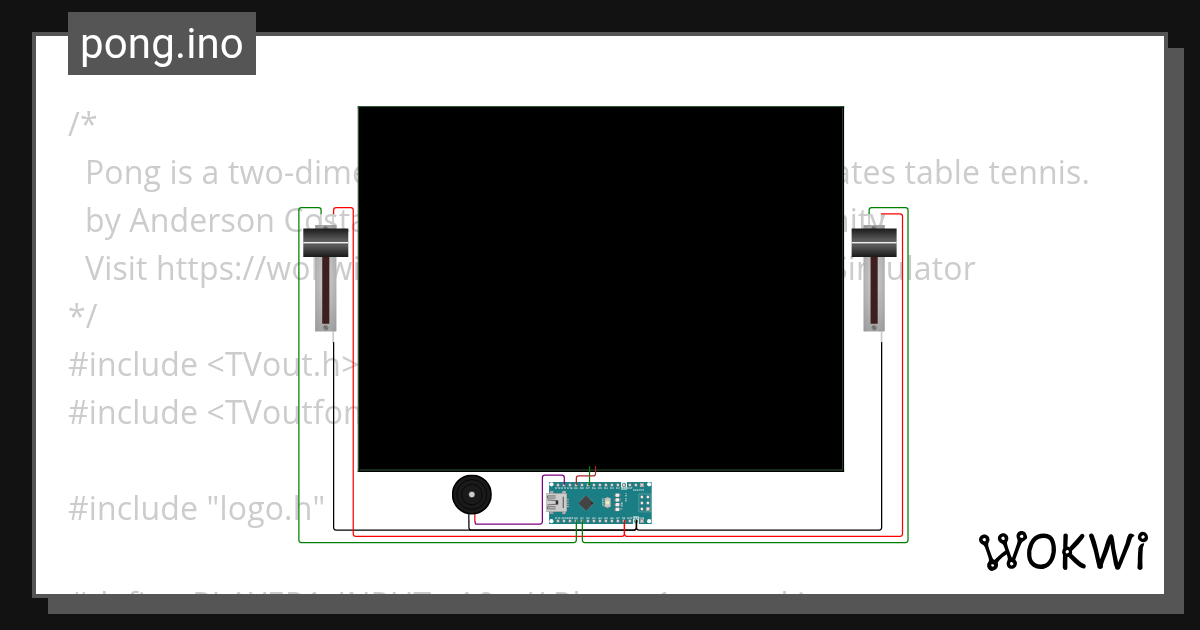 pong.ino Copy - Wokwi ESP32, STM32, Arduino Simulator