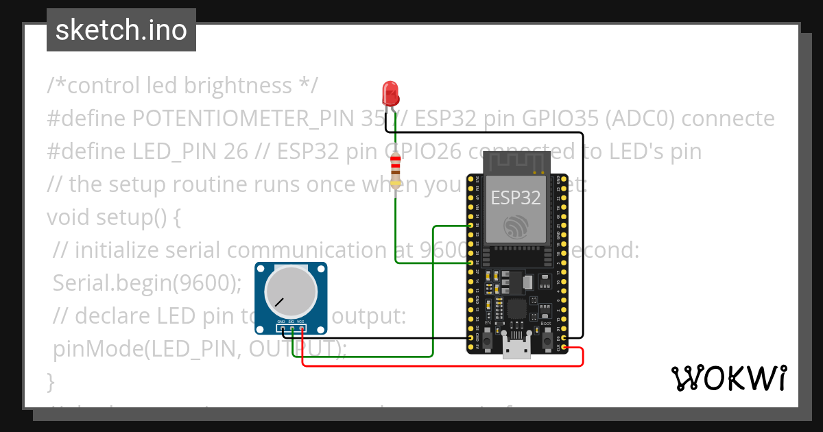 task 6 - Wokwi ESP32, STM32, Arduino Simulator