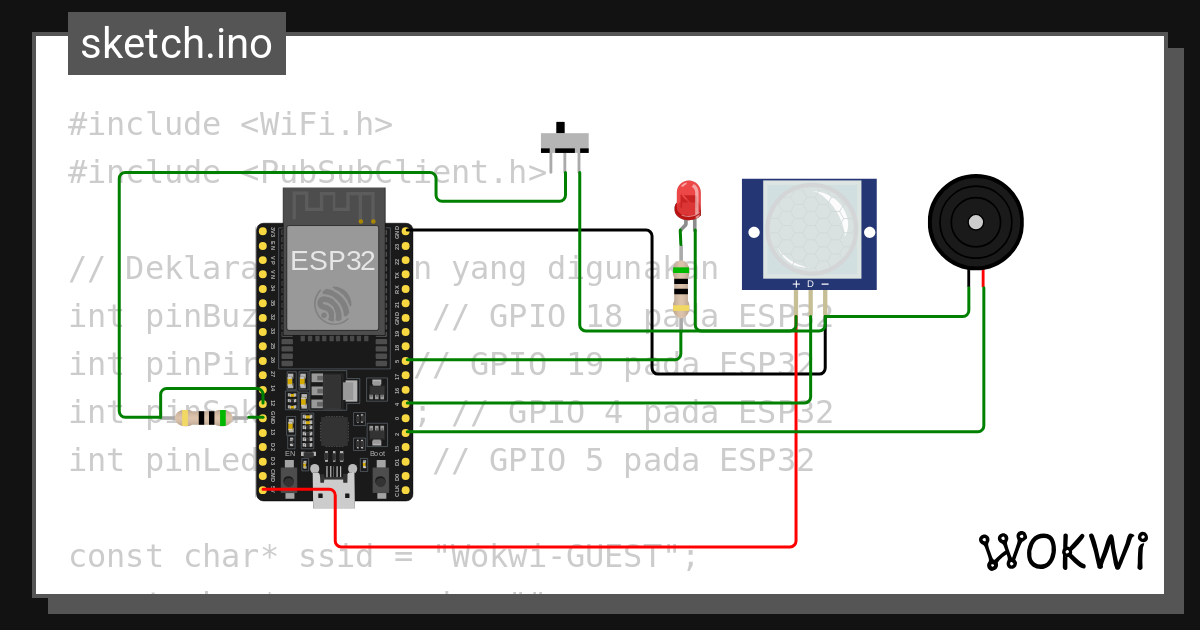 Ujikom Iot Sensor Wokwi Esp32 Stm32 Arduino Simulator