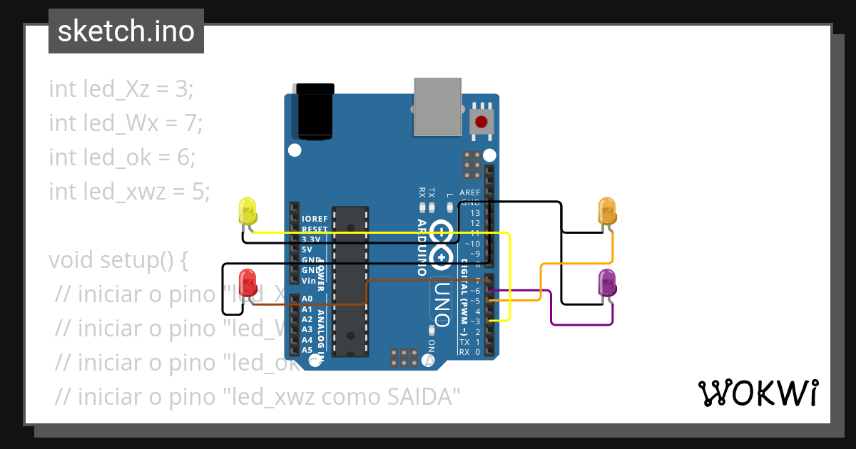 Carrinho Wokwi Esp32 Stm32 Arduino Simulator 