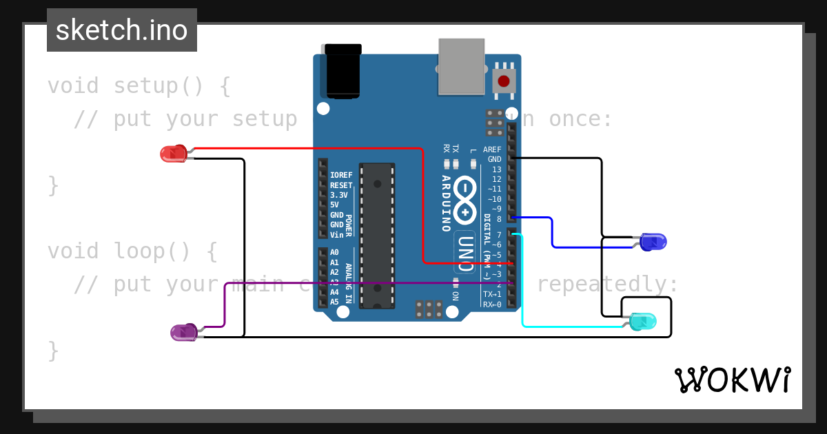 Carrinho Wokwi Esp32 Stm32 Arduino Simulator 