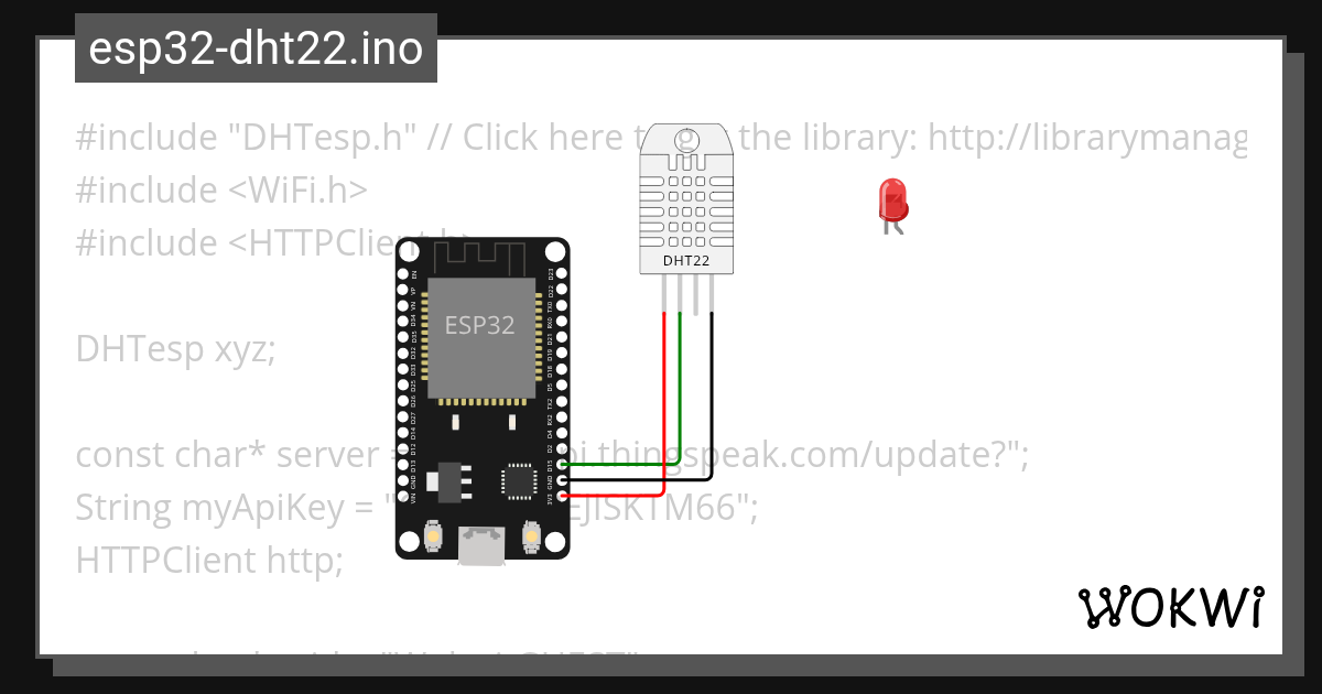 esp32-DHT22.ino EncodedURL Copy - Wokwi ESP32, STM32, Arduino Simulator