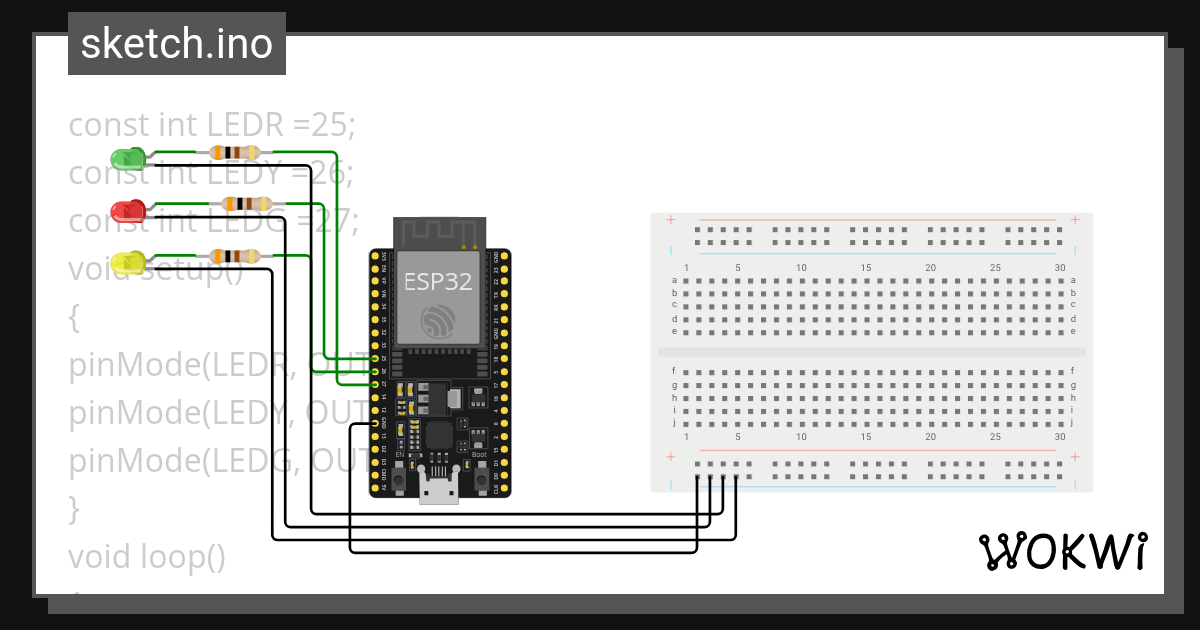 aiman iskandar task 4 - Wokwi ESP32, STM32, Arduino Simulator