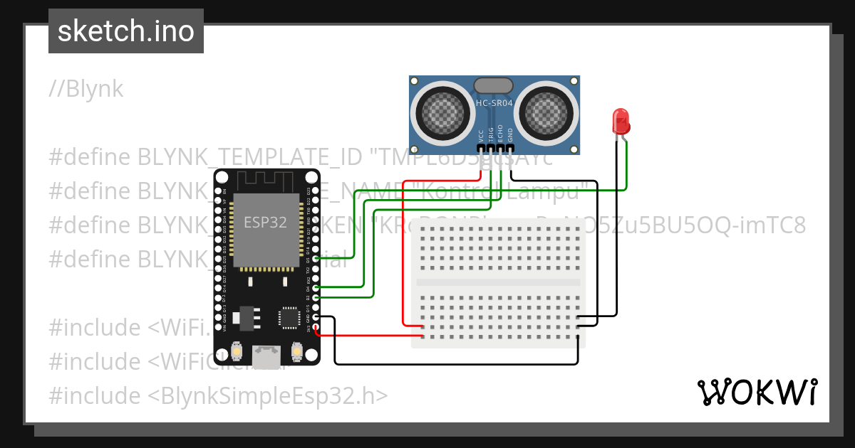 Blynk Wokwi Esp32 Stm32 Arduino Simulator