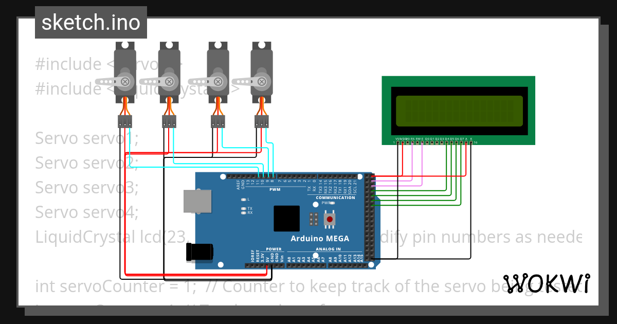 Arm Project - Wokwi ESP32, STM32, Arduino Simulator