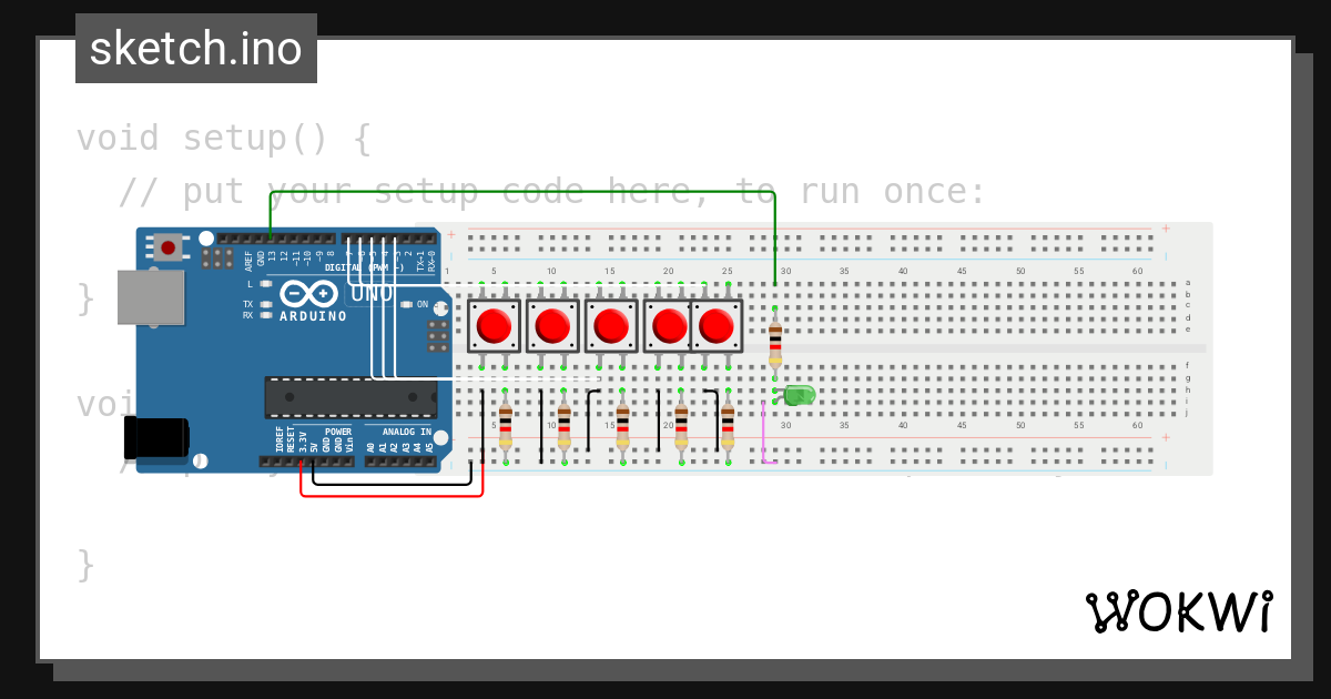 Experimento Intermediário Wokwi Esp32 Stm32 Arduino Simulator