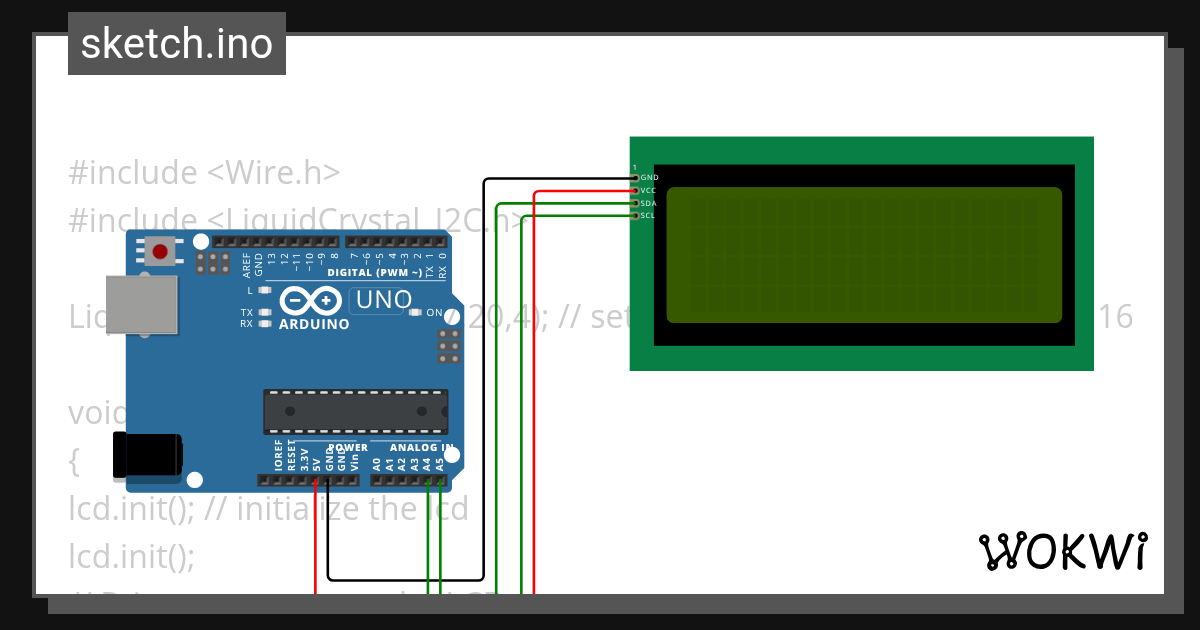 Lcd 20x4 Wokwi Esp32 Stm32 Arduino Simulator 1229