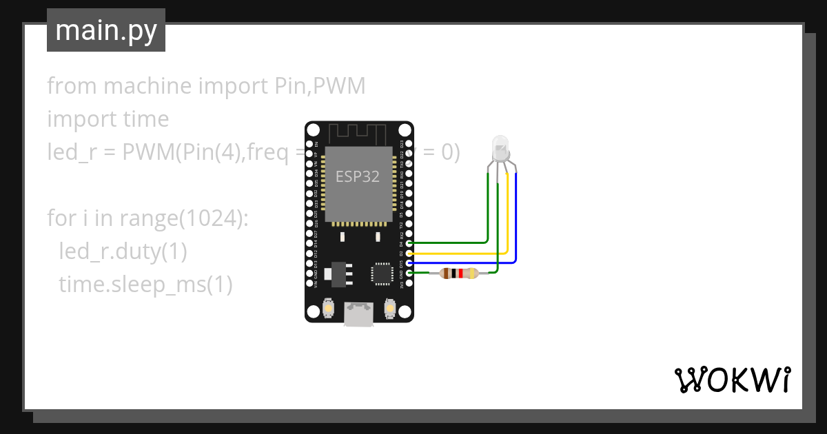 Micropython Blink Esp32 Copy Wokwi Esp32 Stm32 Arduino Simulator 4266