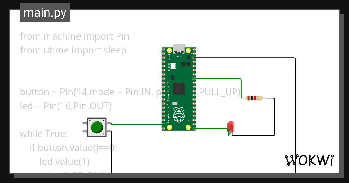 internal pull up - Wokwi ESP32, STM32, Arduino Simulator