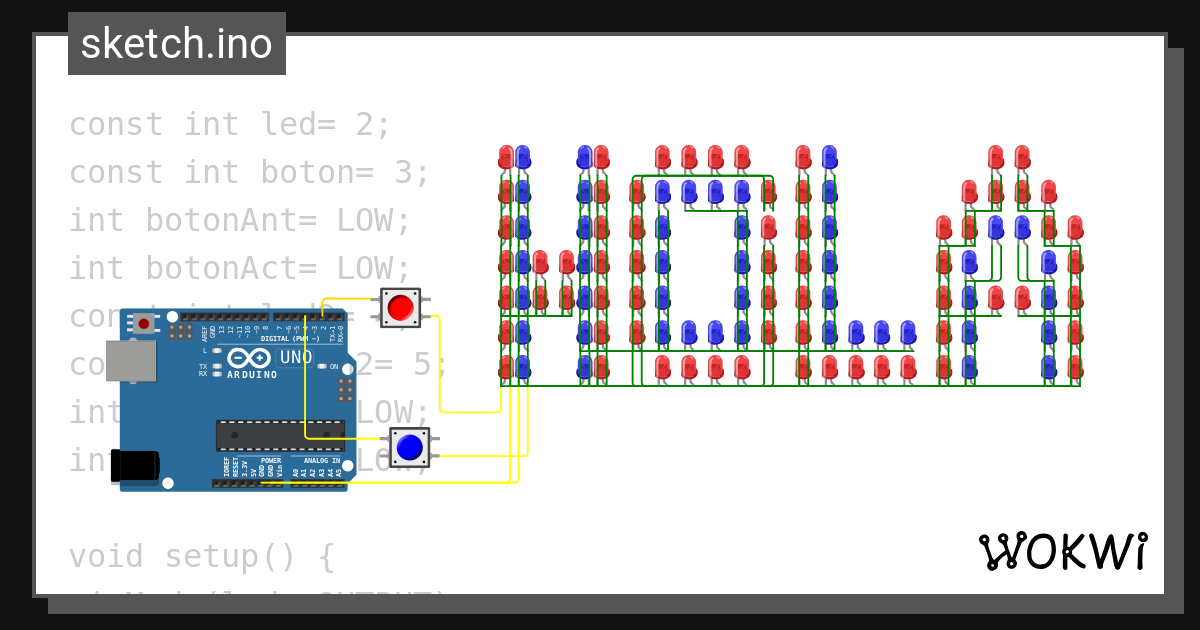 Ejercicio 5 Wokwi Esp32 Stm32 Arduino Simulator 3579