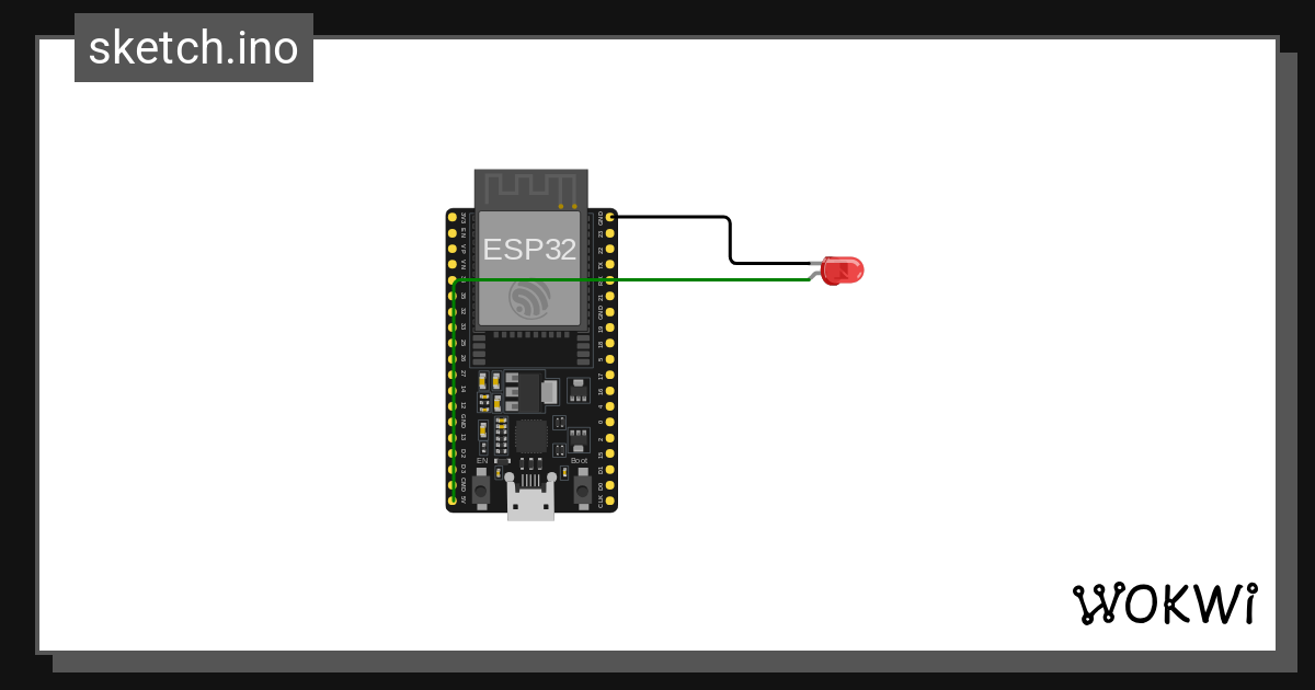 Latihan Esp 32 Wokwi Esp32 Stm32 Arduino Simulator 3154