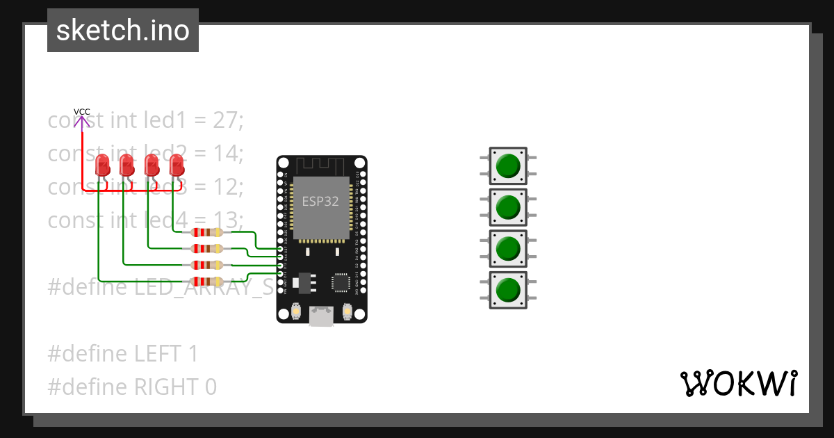 LAB1 - Wokwi ESP32, STM32, Arduino Simulator LAB1 - Wokwi ESP32, STM32, Arduino Simulator
