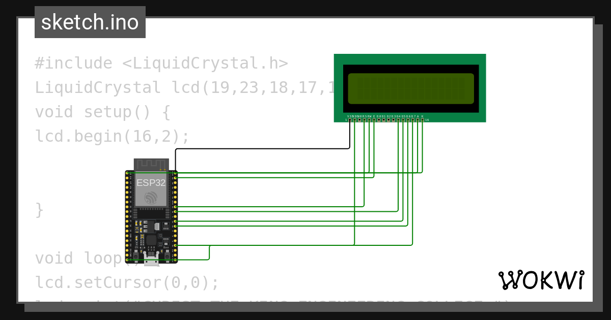 Che Wokwi Esp32 Stm32 Arduino Simulator