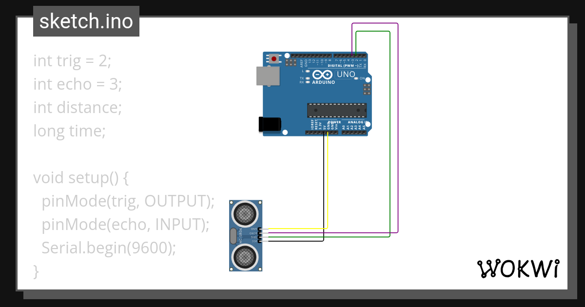 Sesnor Wokwi Esp32 Stm32 Arduino Simulator